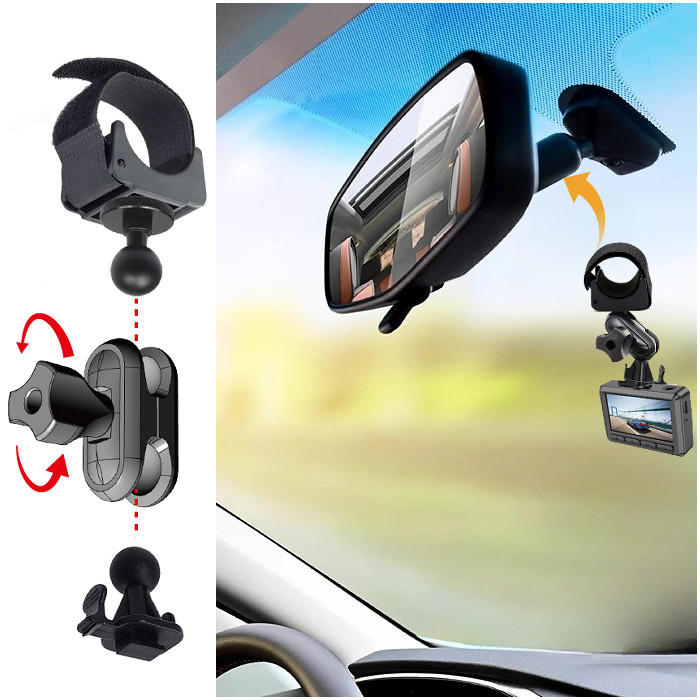 ABEE V56 V56G V57 V57G V57GS V57GH V58GH M3 M6 行車紀錄器 後照鏡 支架 | 蝦皮購物