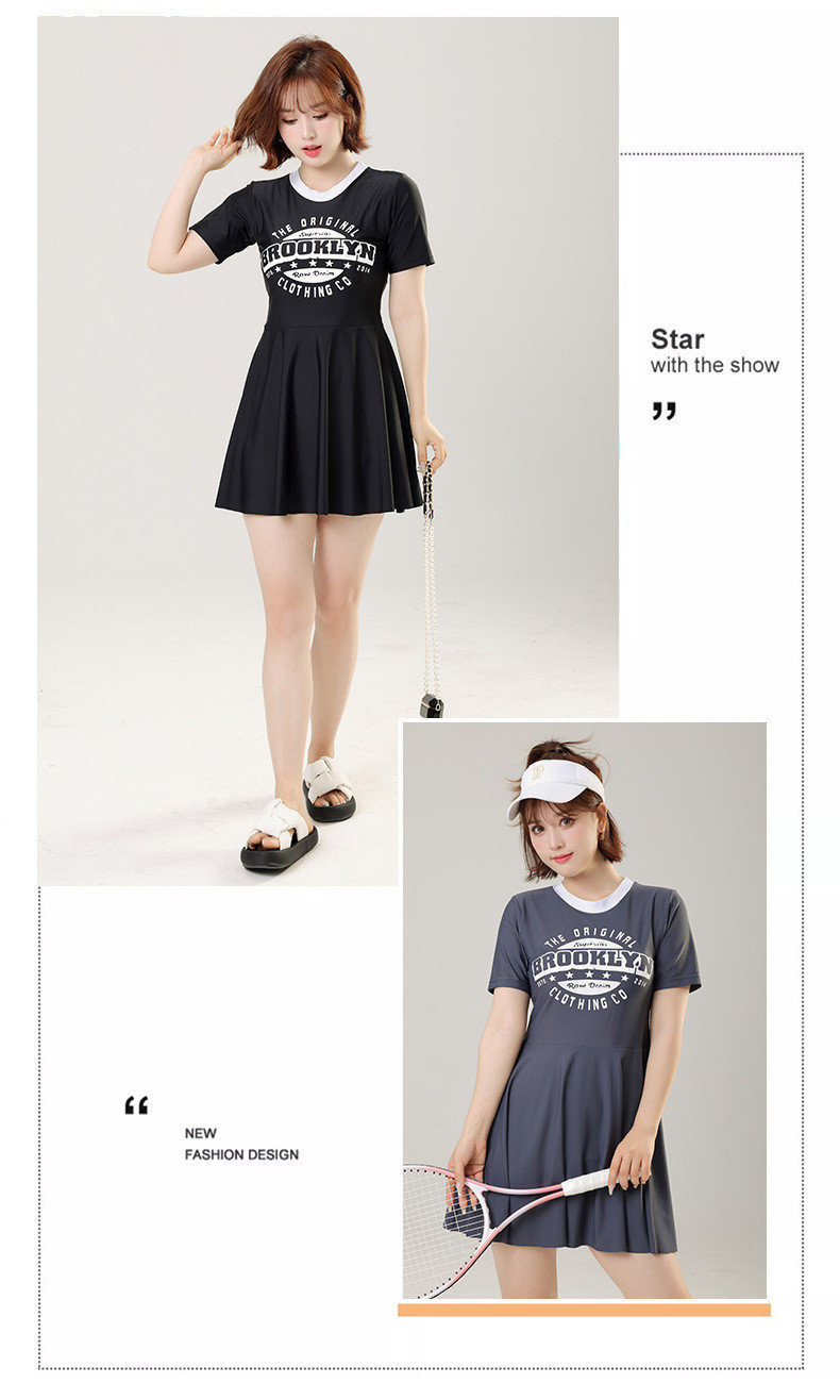 台灣發貨！XL~9XL 大尺碼泳衣 150公斤可穿 中大尺碼泳衣泳裝-修飾甜美二件式泳衣 泡溫泉 連體泳衣 胖妹妹泳衣 | 蝦皮購物