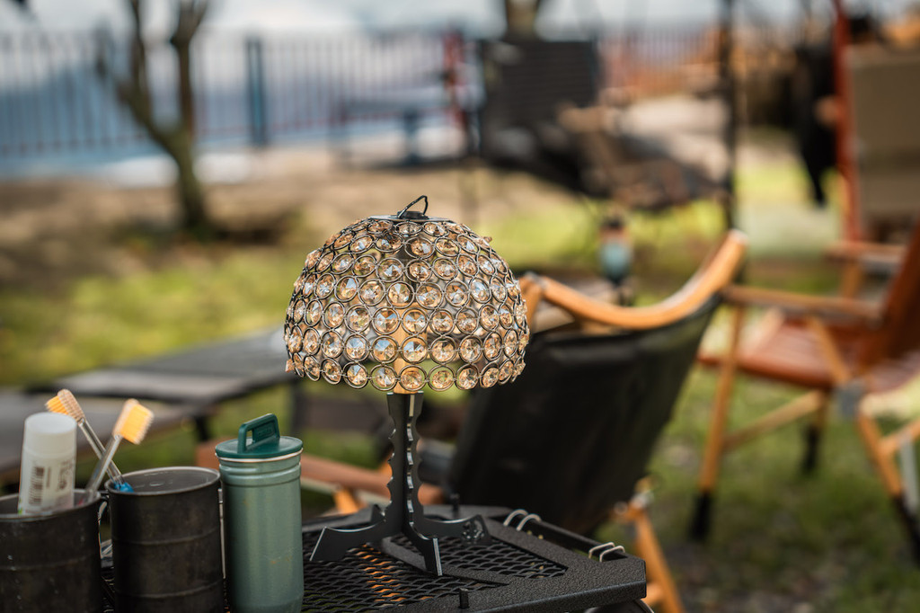 【CampingBar】日本SomAbito ZERO TABLE STAND燈支架兩片式套組 | 蝦皮購物