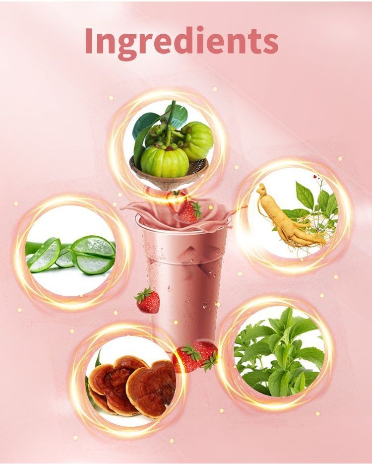 Weight Loss beauty Tetox Diet slim fit Strawberry milk tea | 蝦皮購物
