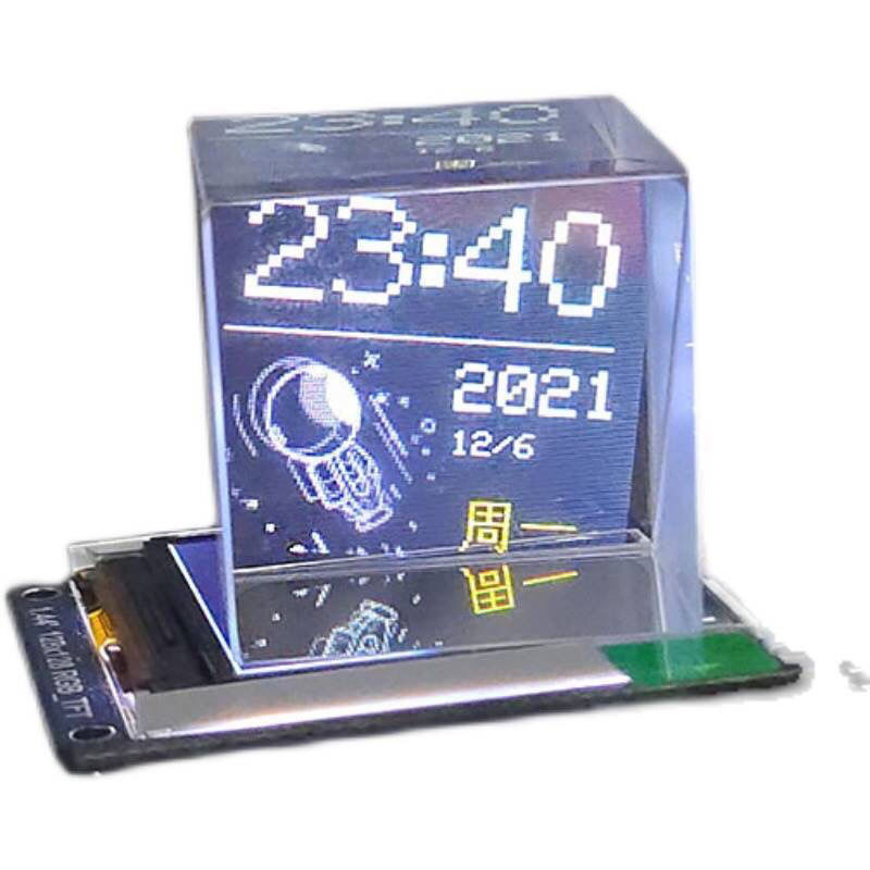 稚暉君HoloCubic衕款25.4mm分光稜鏡半透半反投射小電視反射屏幕 EL2W | 蝦皮購物