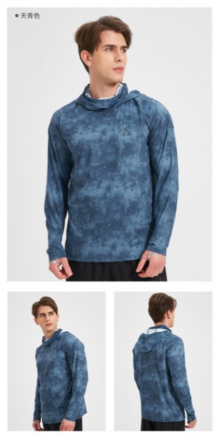 M-5XL 釣魚服 防紫外線防曬衣 防曬衣 防曬外套 涼感外套 拉鏈開衫 連帽外套透氣遮臉戶外騎車防曬外套 釣魚衣 | 蝦皮購物