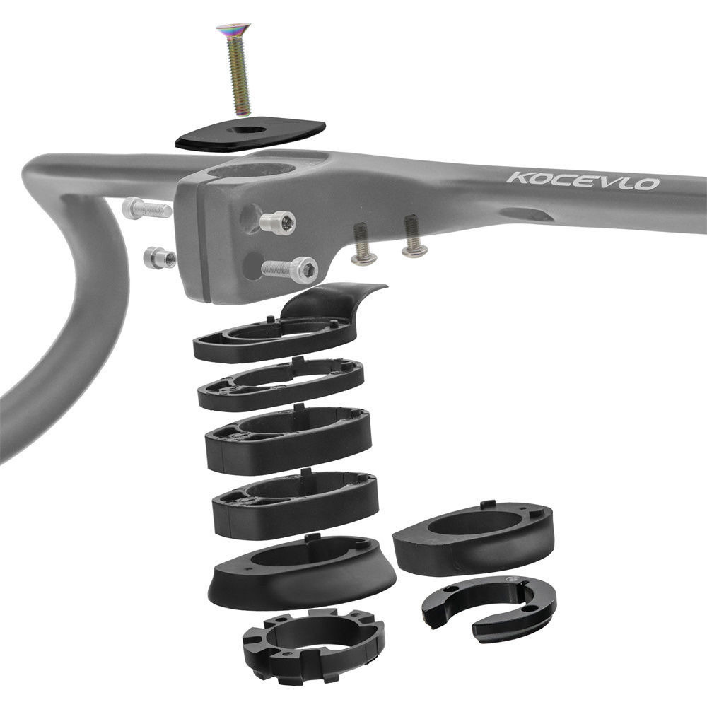 Kocevlo 碳纖維公路自行車公路車車把一體式車把內走線兼容 FSA VISION ACR SYSTEM | 蝦皮購物