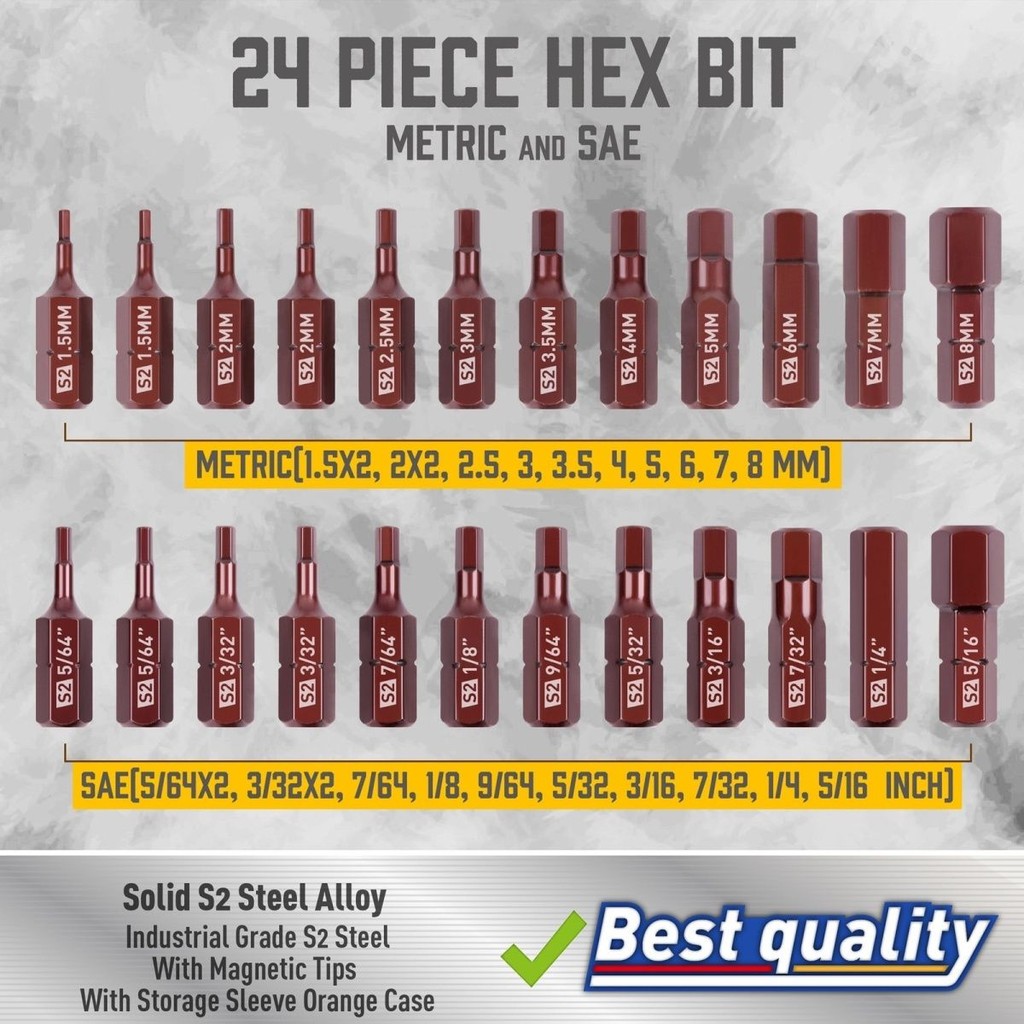 【全場免運】正品特價日本橫浜迷你棘輪扳手英製內六角批頭套裝手電鑽電動螺絲起子頭 | 蝦皮購物