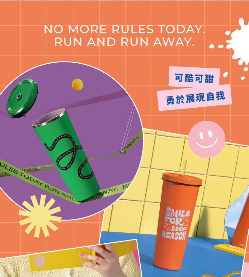 【Oolab 良杯製所】甜酷調色盤系列 吸管杯850ml 尊榮組合(含清潔組+杯底套+吸管蓋+杯提袋+OK蓋+提袋) | 蝦皮購物