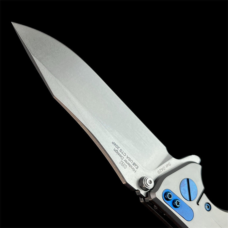 【臺灣熱銷】零誤差ZT0392折刀D2鋼高硬度鋒利折疊刀戶外刀具鈦閤金小刀水果刀 | 蝦皮購物