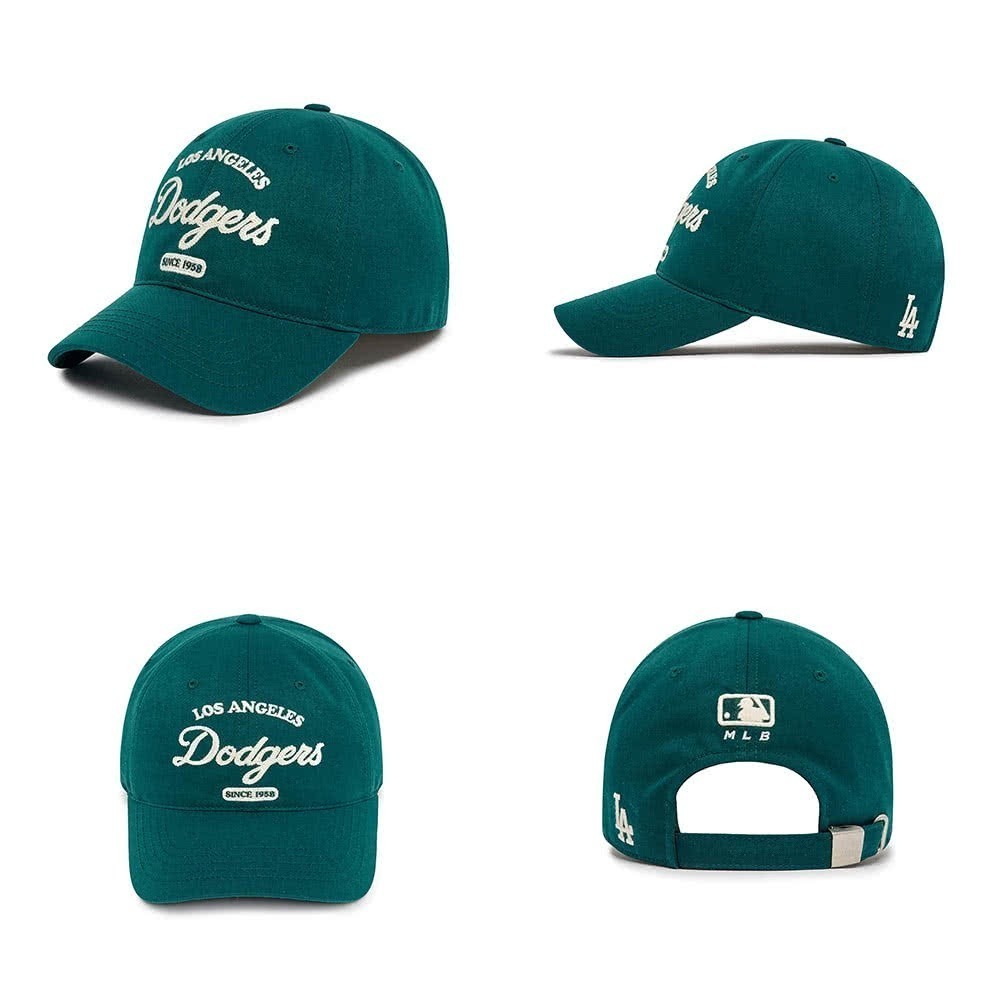 MLB 可調式軟頂棒球帽 Varsity系列 道奇/紅襪/守護者/洋基隊(3ACPL033N-六色任選)【官方旗艦店】 | 蝦皮購物