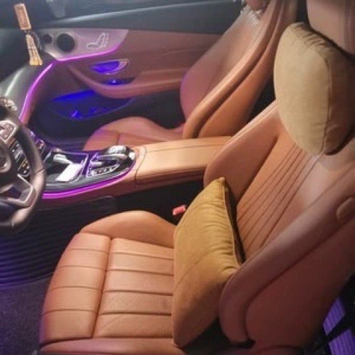 【全臺最低 免運】奔馳頭枕原廠邁巴赫護頸枕E300L C級GLC汽車用腰靠坐墊座椅靠枕頭 | 蝦皮購物