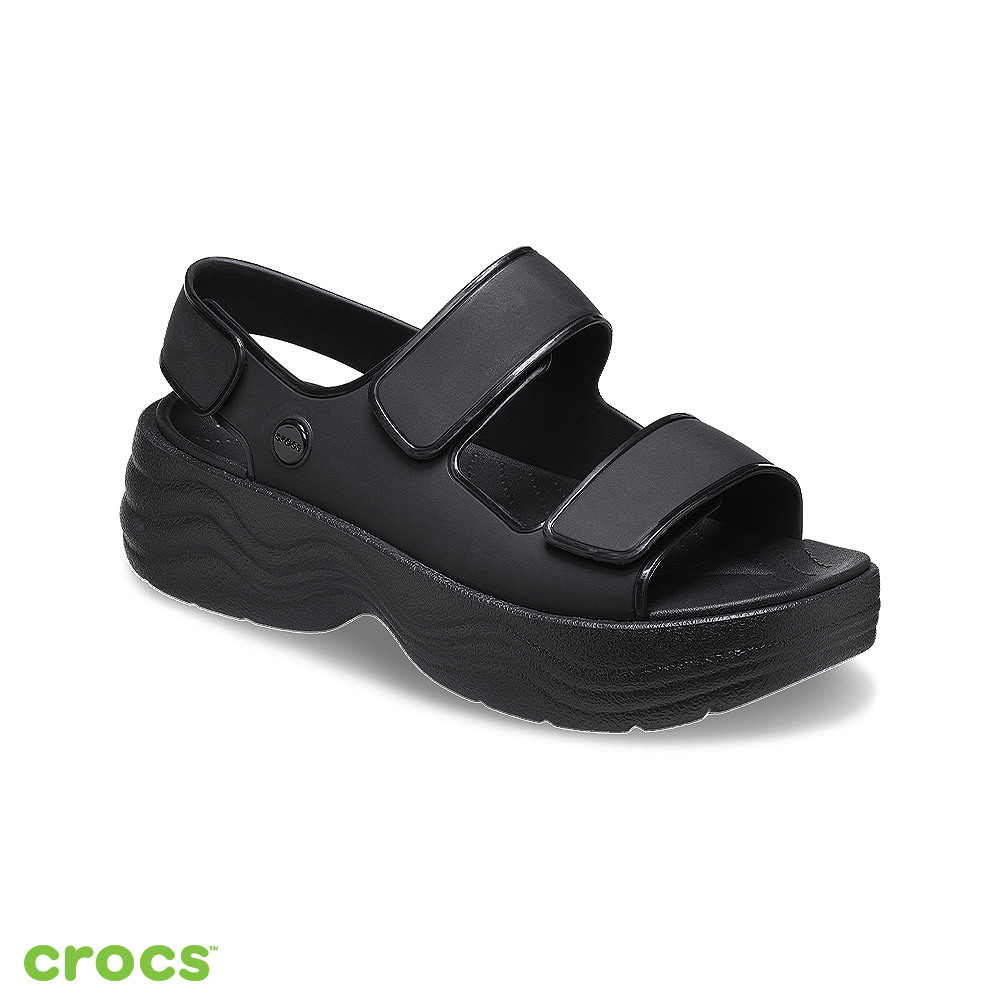 Crocs 卡駱馳 (女鞋) 天際女士涼鞋-208183-001 | 蝦皮購物