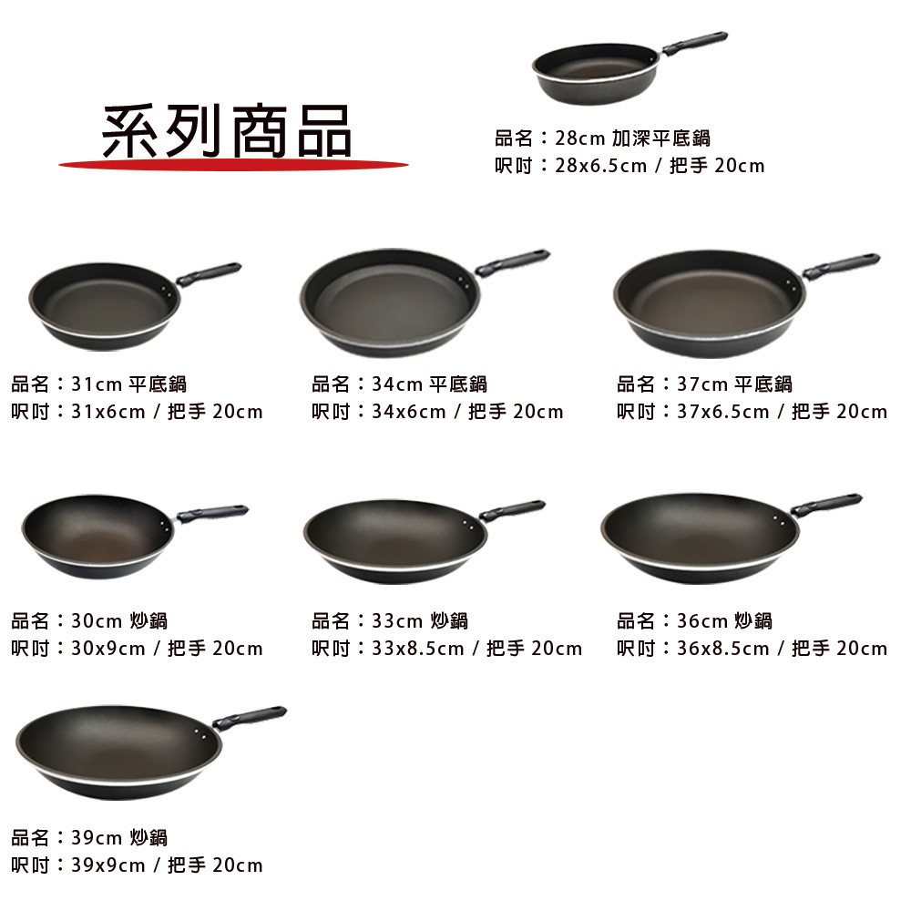 【瑞可】 EVERWARE 平底鍋 不沾 鐵鏟可用 手工鑄造 台灣製 | 蝦皮購物