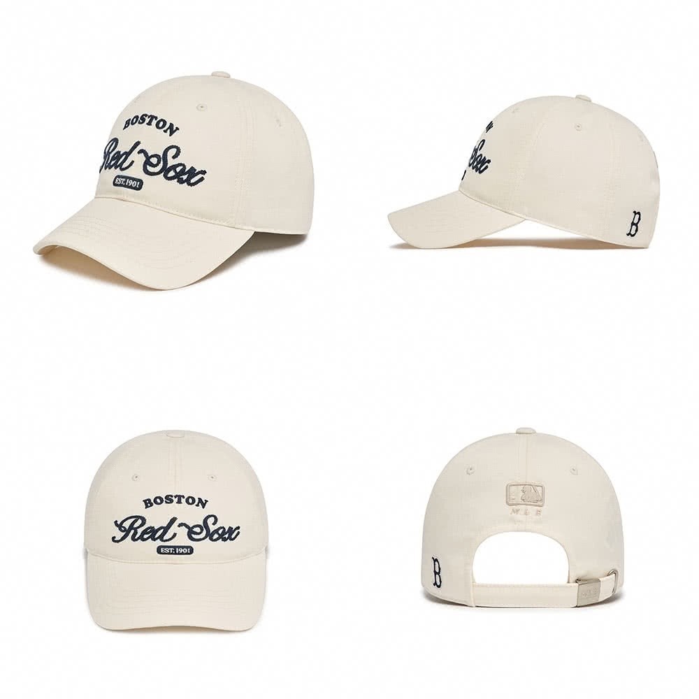 MLB 可調式軟頂棒球帽 Varsity系列 道奇/紅襪/守護者/洋基隊(3ACPL033N-六色任選)【官方旗艦店】 | 蝦皮購物