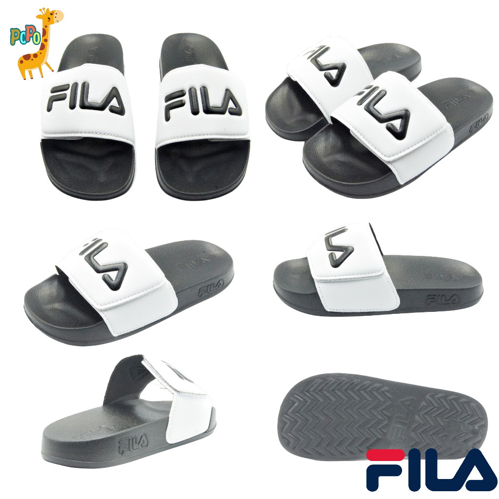 POPO 童鞋 正版 FILA 拖鞋 室內拖鞋 兒童拖鞋 小孩拖鞋 男童拖鞋 女童拖鞋 兒童室內拖 大童拖鞋 小朋友拖鞋 | 蝦皮購物