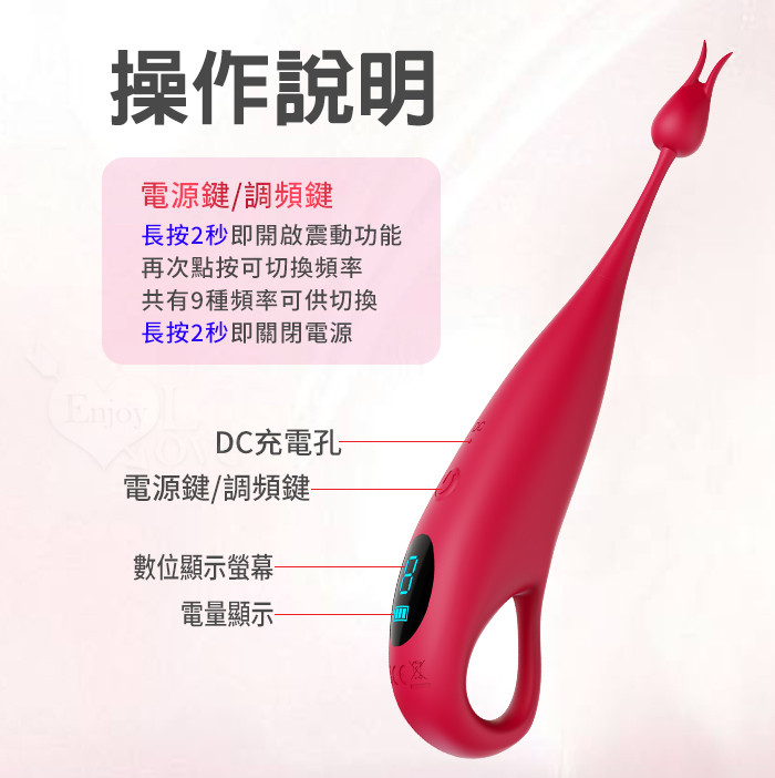 Hgod 2代私慾點潮筆 ‧ 9頻聲波高頻震動 雙頭套秒高潮按摩組﹝液晶顯示/舒適靜音/花樣玩法﹞保固六個月 | 蝦皮購物