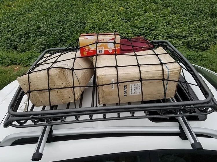 免運#【加固防雨】汽車行李架 行李框筐通用車頂框 SUV車頂架網兜蓋一體 車頂儲物架 WX3S | 蝦皮購物