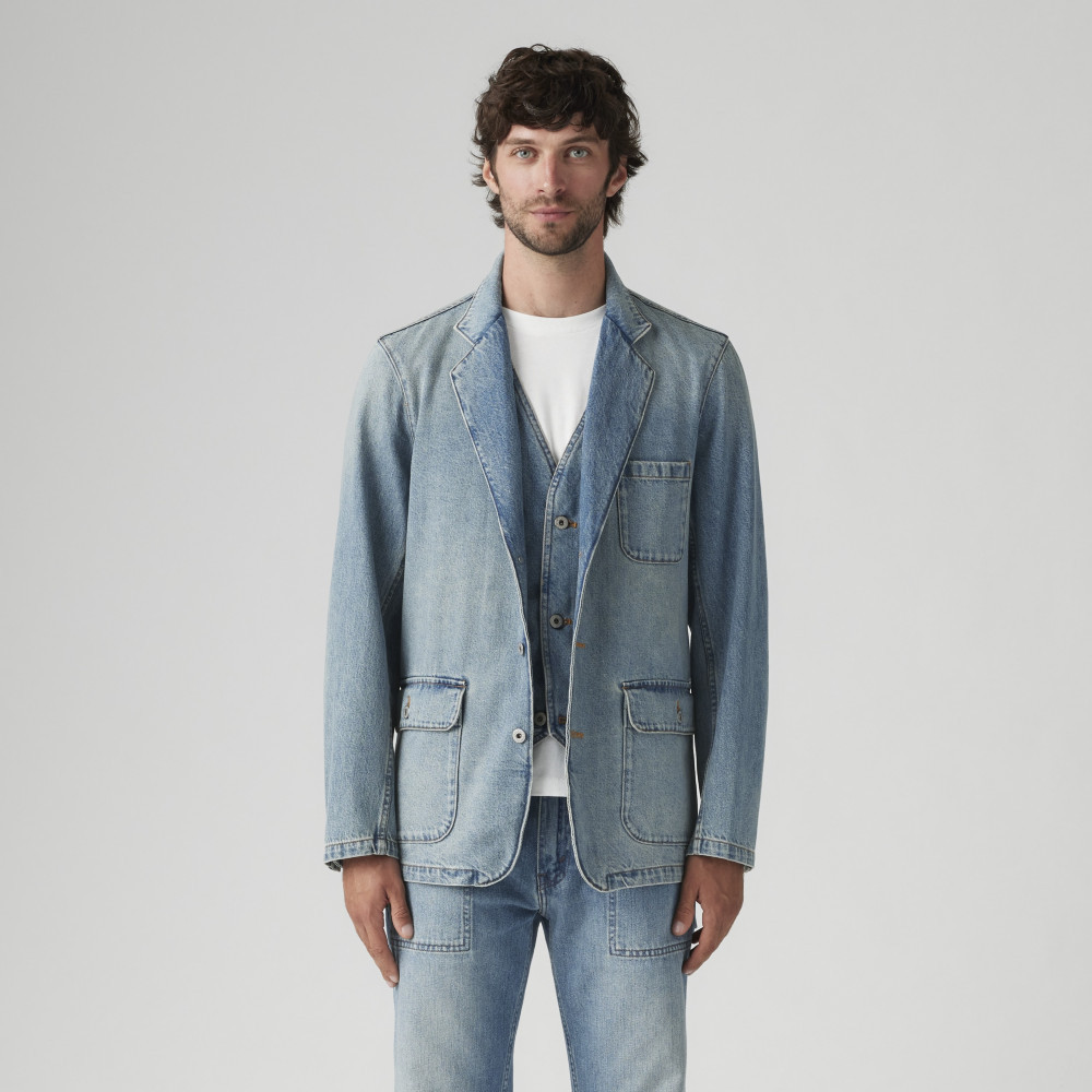 Levi's® 男款 牛仔西裝外套 熱賣單品 001I0-0001 | 蝦皮購物