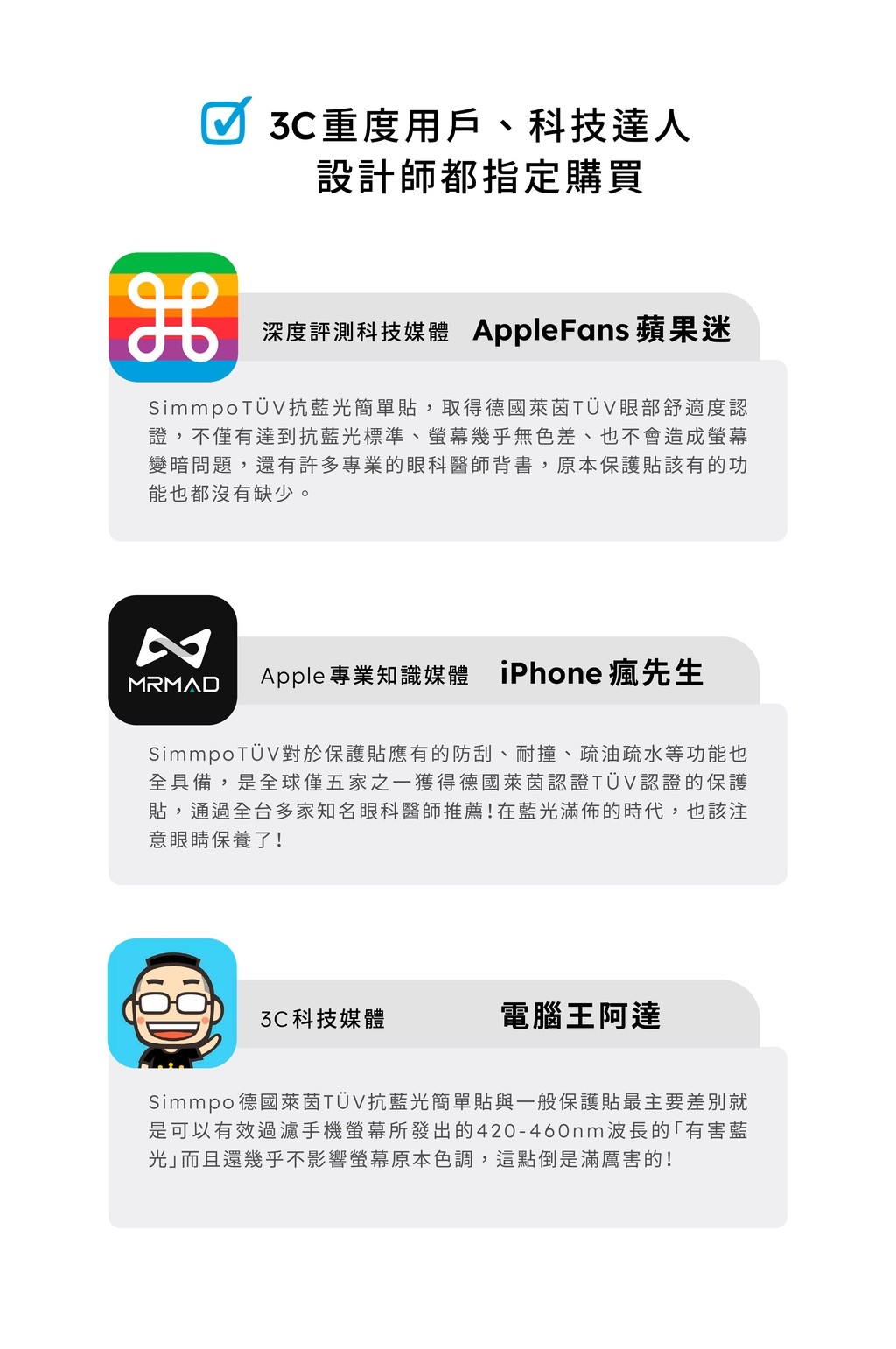 Simmpo | iPhone13/14系列 德國萊茵TÜV 抗藍光保護貼 iPhone抗藍光保護貼 | 蝦皮購物