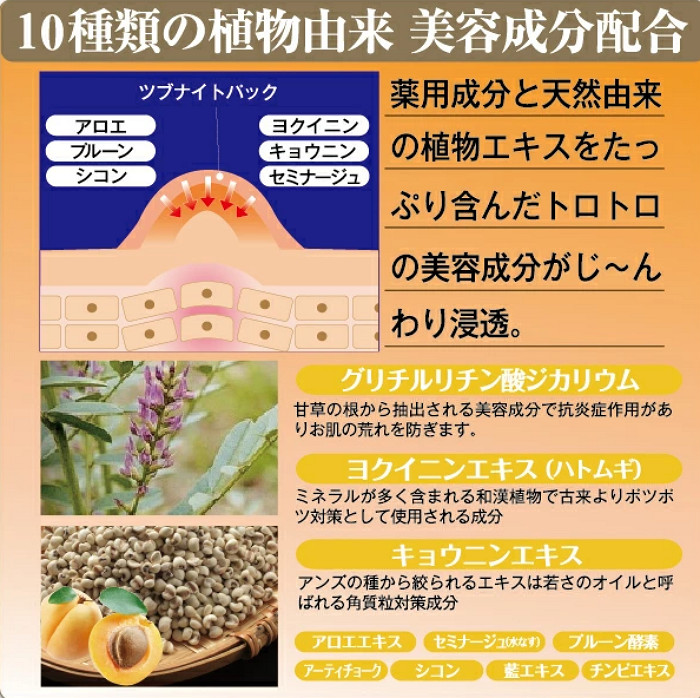 [台灣現貨+全台最低價]有購證 日本正品 Tsubu Night Pack 眼霜30g眼膜脂肪粒 角質粒 肉芽 | 蝦皮購物