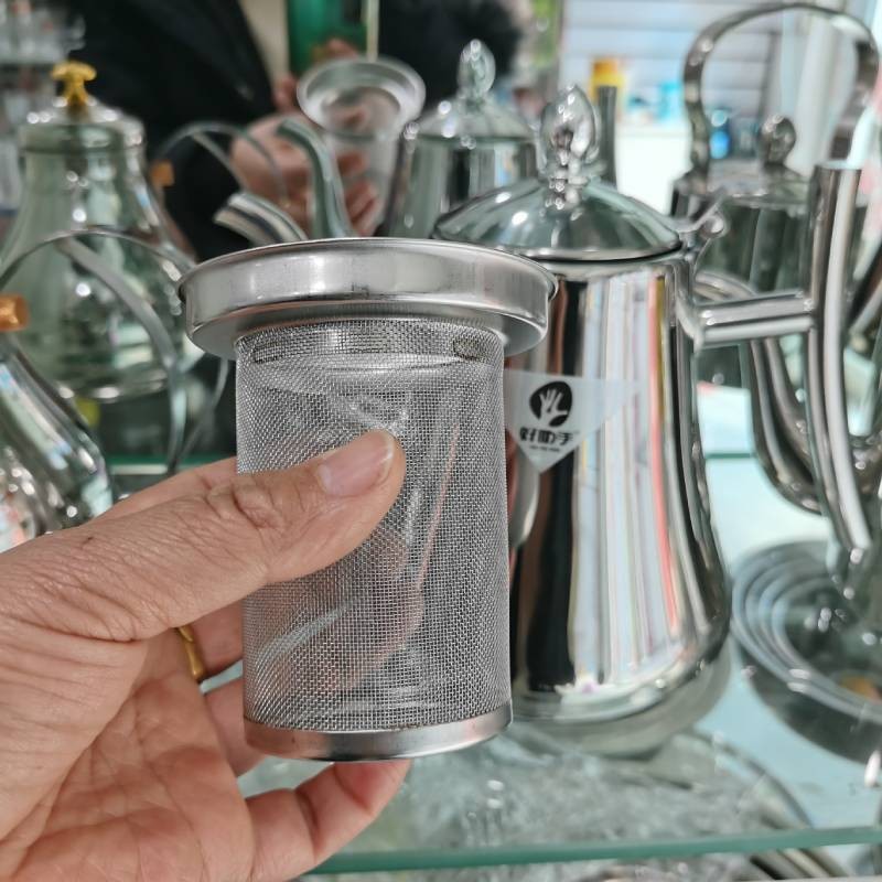 【臺灣出貨】 不銹鋼加厚茶漏泡茶壺超細過濾網篩茶葉茶水過濾器茶壺過濾芯茶具 IPFG | 蝦皮購物