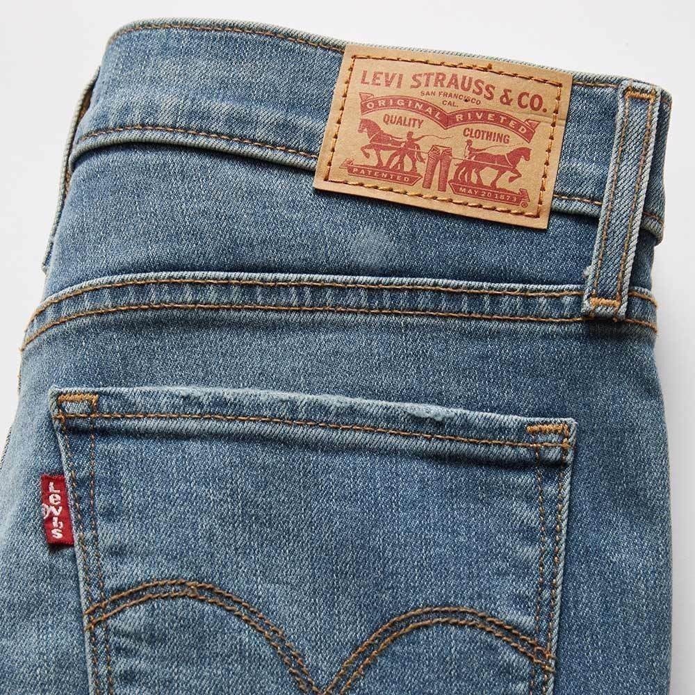 Levis 女款 312 中腰縮腹修身窄管牛仔褲 / 淺藍微破壞加工水洗 / 彈性布料 熱賣單品 19627-0236 | 蝦皮購物