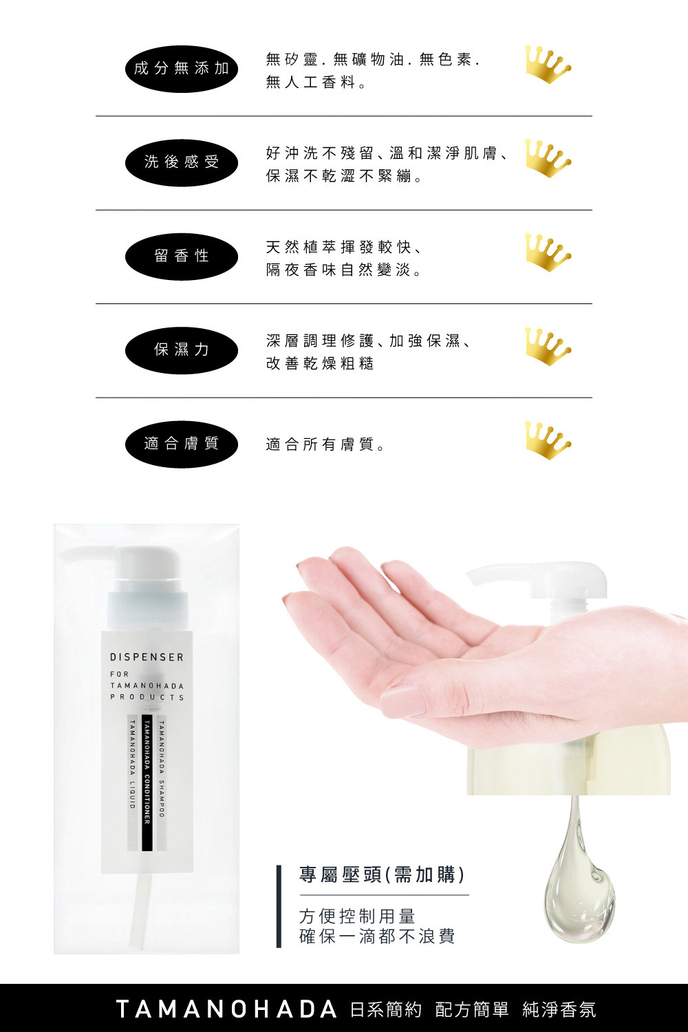 [官方直營]TAMANOHADA玉之肌 無矽靈植萃液態皂540ml-000薰衣草香 日本製 | 蝦皮購物