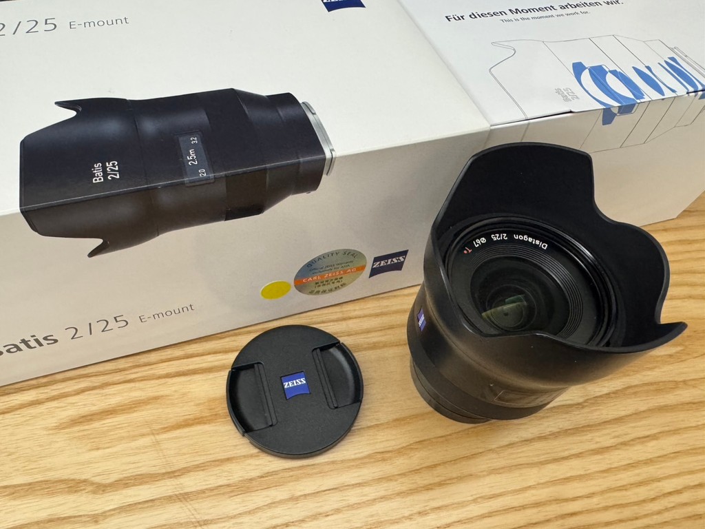 zeiss 蔡司 batis 2/25 25mm F2 E-mount e口 完整盒裝 都放防潮箱 SONY A7 | 蝦皮購物