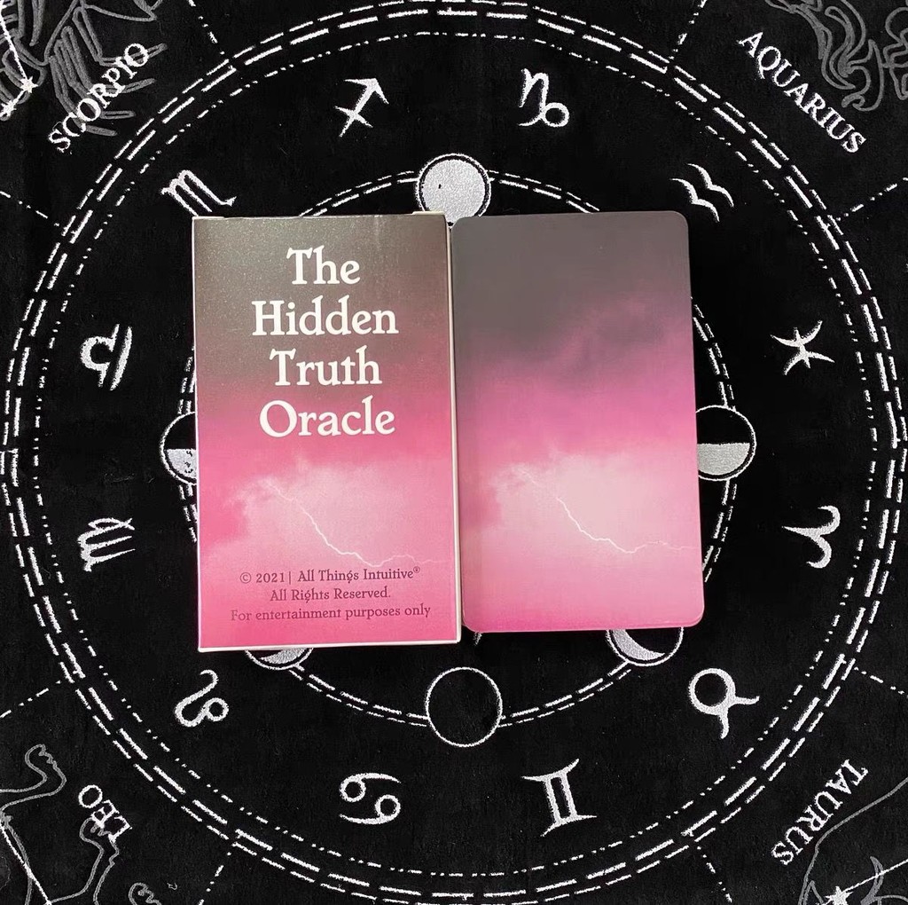 🔥本土出貨🔥【1226人好評】隱藏的真相神諭卡 新款The Hidden Truth Oracle 英文桌遊卡牌 | 蝦皮購物