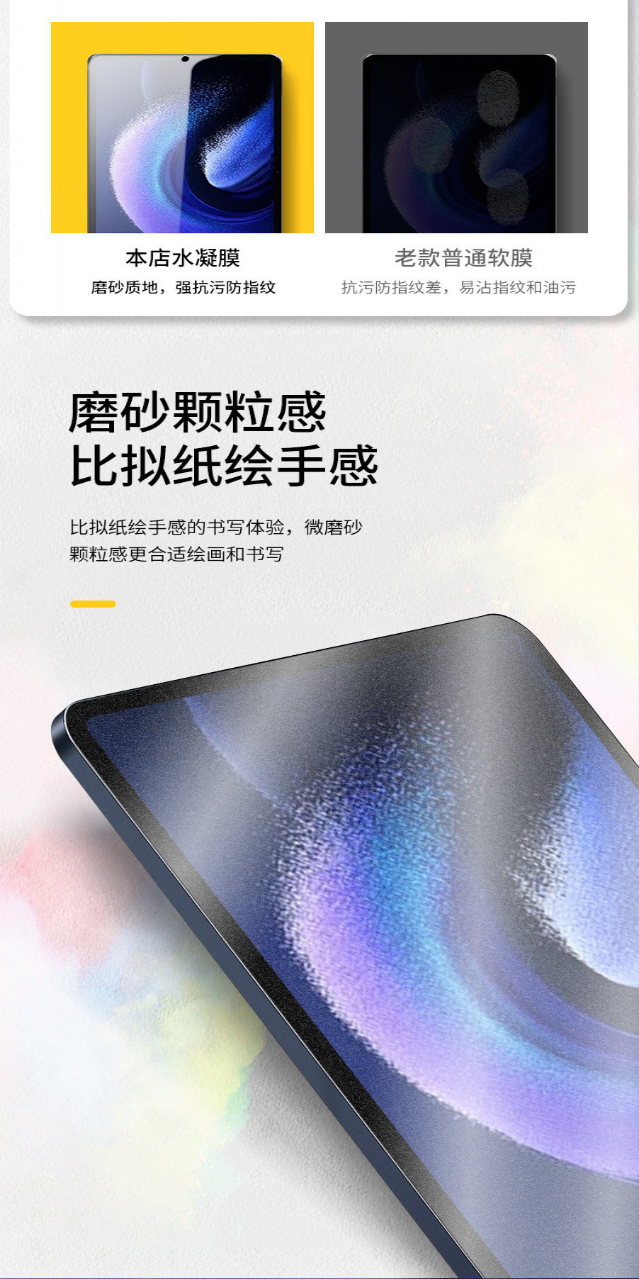 類紙膜 磁吸 小米 Pad 5 6 7 pro 11吋 磁吸 手寫膜 保護貼 類紙膜 肯特紙 上質紙 | 蝦皮購物
