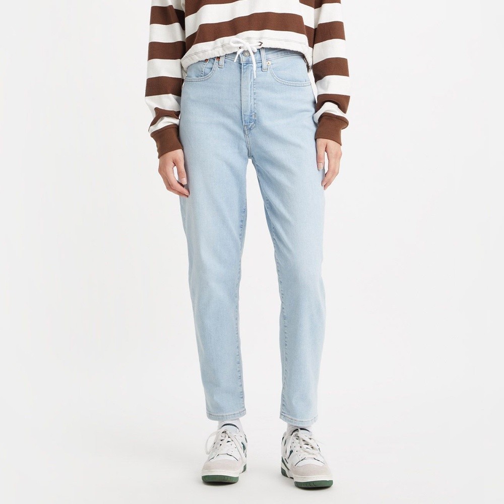 Levis 女款 高腰BOYFRIEND男友褲 / 精工輕藍染水洗 / 及踝款 彈性布料 熱賣單品 85873-0120 | 蝦皮購物