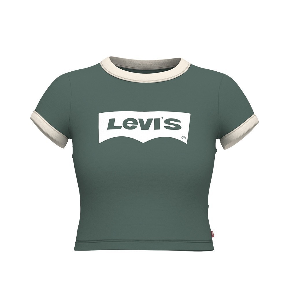 Levis Mini短版短袖Tee恤 / Batwing LOGO 女款 A3523-0064 熱賣單品 | 蝦皮購物