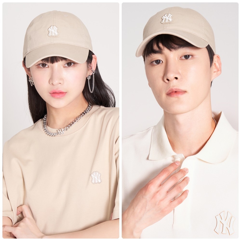 MLB 棒球帽 可調式軟頂 布標 老帽 情侶款 紐約洋基隊 (3ACP7802N-三款任選)【官方旗艦店】 | 蝦皮購物
