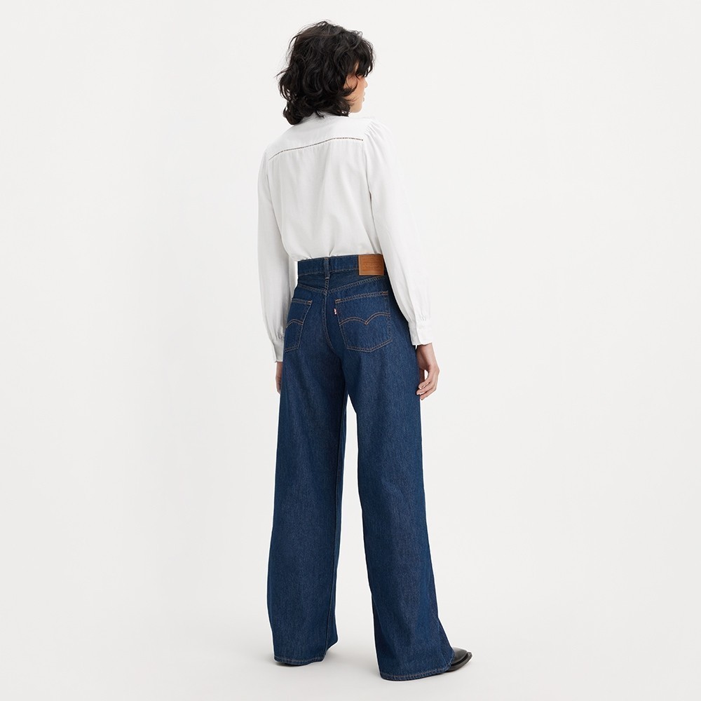 Levis Baggy Dad中腰牛仔寬褲 / 寬管打摺 / 原色 女款 熱賣單品 A7455-0003 | 蝦皮購物
