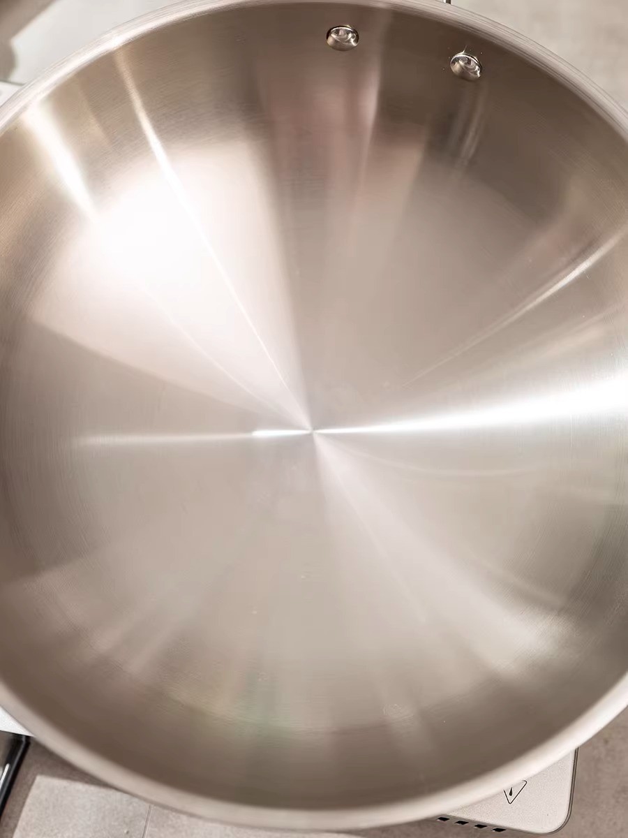 YINK-無塗層304不鏽鋼大炒鍋 32CM 燃氣電磁爐通用 | 蝦皮購物