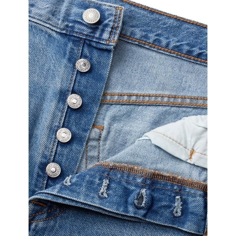 Levi's® 女款 經典丹寧牛仔拼接長裙 熱賣單品 A8727-0000 | 蝦皮購物