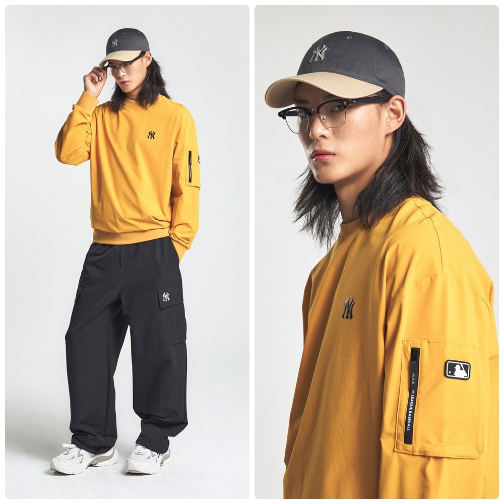 MLB 可調式軟頂棒球帽 撞色 Varsity 洋基/守護者隊(3ACP3404N-三款任選)【官方旗艦店】 | 蝦皮購物