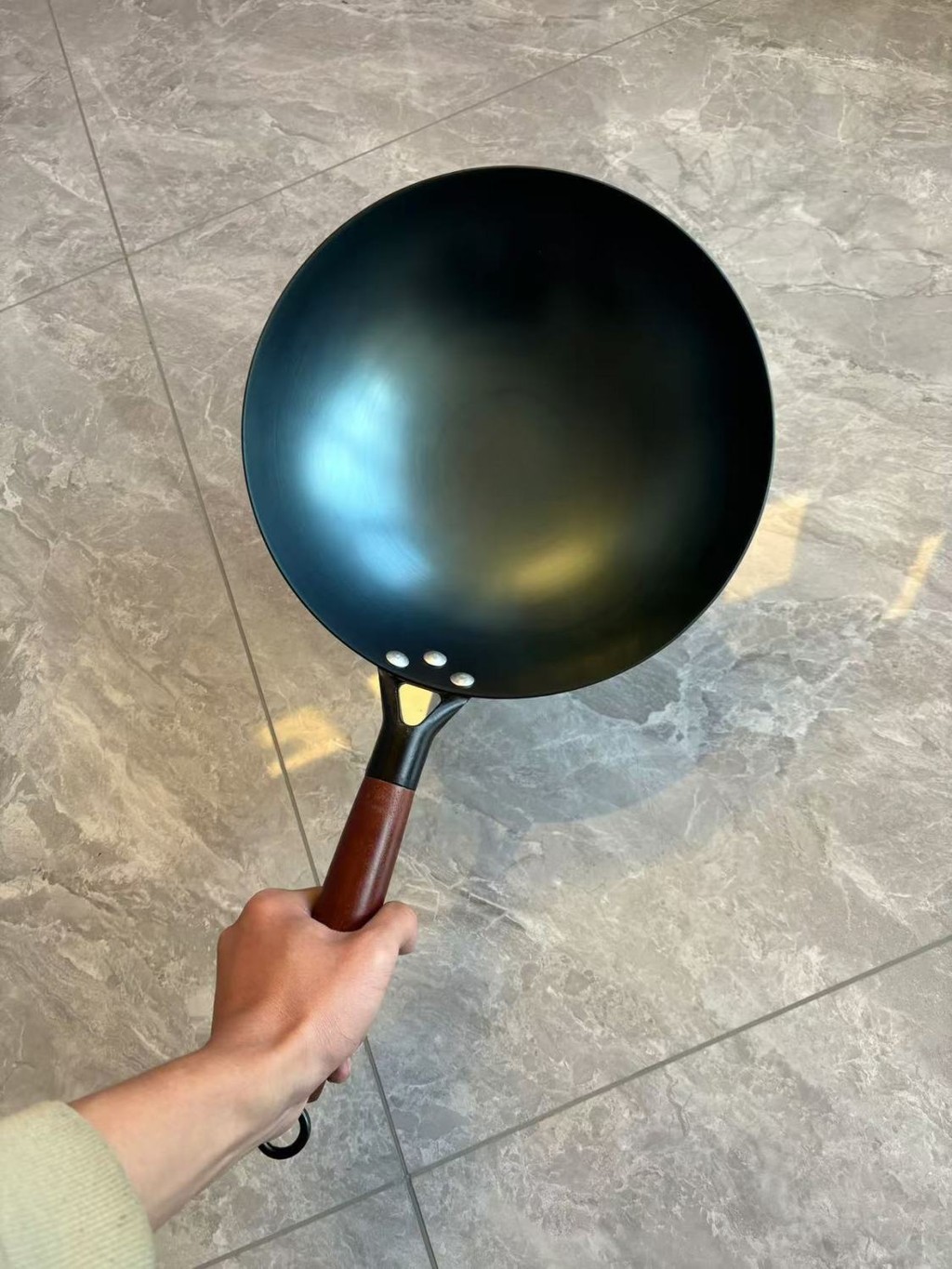 臺南出貨 24 26 28cm迷你小鐵鍋寶寶輔食鍋無塗層炒菜鍋戶外圓底 1 Q M | 蝦皮購物