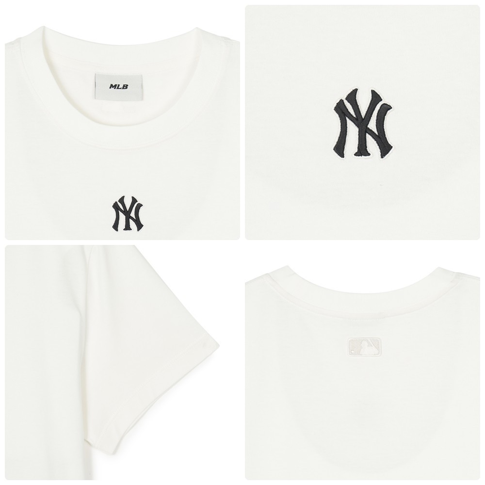 MLB 女版 短版 短袖T恤 小Logo 洋基/守護者隊 (3FTSB0443-四款任選)【官方旗艦店】 | 蝦皮購物