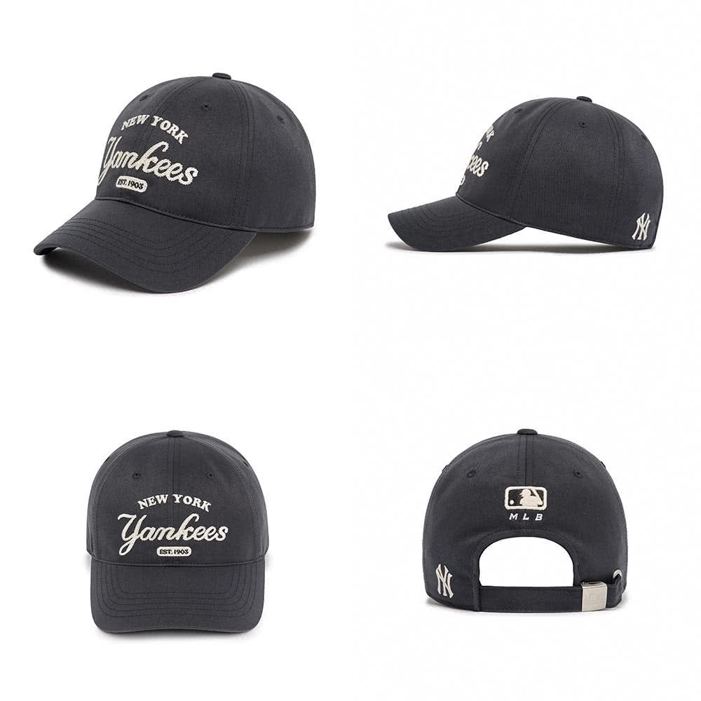 MLB 可調式軟頂棒球帽 Varsity系列 道奇/紅襪/守護者/洋基隊(3ACPL033N-六色任選)【官方旗艦店】 | 蝦皮購物