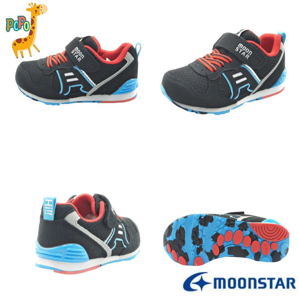 POPO 童鞋 MOONSTAR 月星 Hi 機能 兒童運動鞋 穩定片 足弓 扁平足 內外八 兒童鞋 女童鞋 男童鞋 鞋 | 蝦皮購物