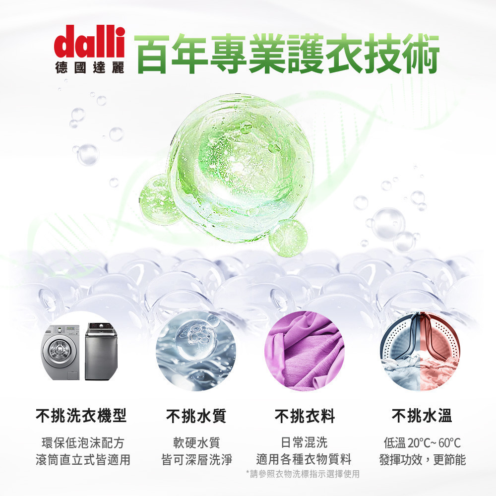 【dalli達麗】全效超濃縮洗衣精1+1優惠組 3.65L 罐裝 環保補充包1.8L 除菌抗螨 去漬 除味 洗衣凝露 | 蝦皮購物