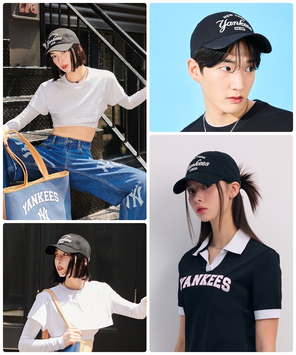 MLB 可調式軟頂棒球帽 Varsity系列 道奇/紅襪/守護者/洋基隊(3ACPL033N-六色任選)【官方旗艦店】 | 蝦皮購物