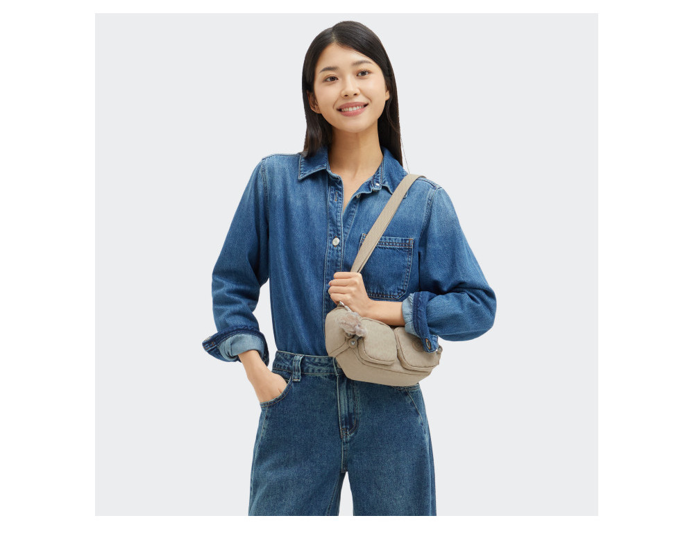 Kipling多拉鍊收納側背包-RIKKA MINI-SS25L3 | 蝦皮購物