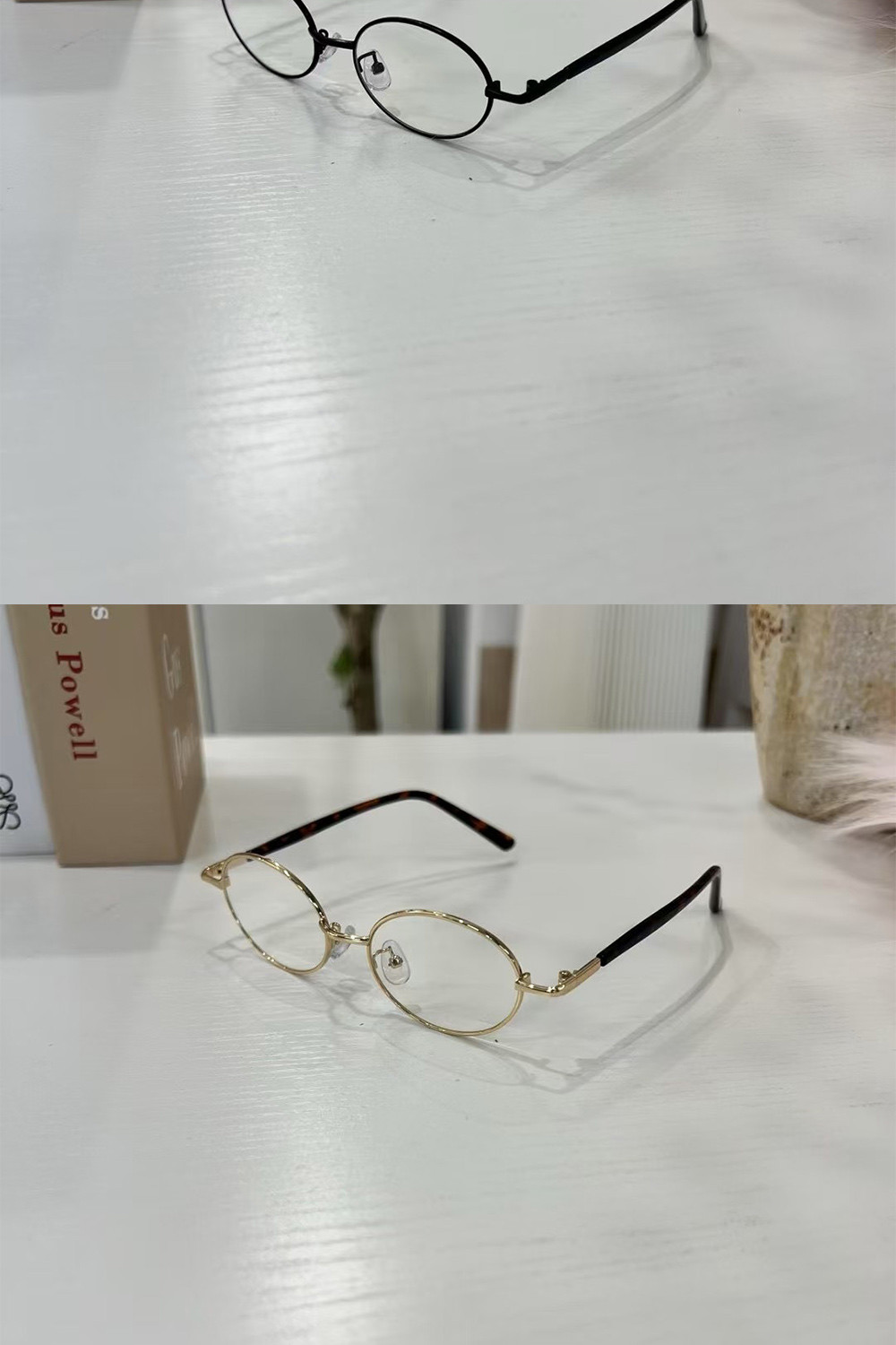 防藍光 眼鏡框 平光眼鏡 素顏眼鏡 女生眼鏡 橢圓 近視眼鏡 金屬框 眼鏡 圓框眼鏡 小框 無度數眼鏡 韓系眼鏡 040 | 蝦皮購物