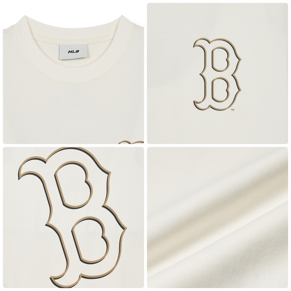 MLB 男女款 背後大Logo 短袖T恤 紅襪/洋基隊 (3ATSB0244-兩款任選)【官方旗艦店】 | 蝦皮購物