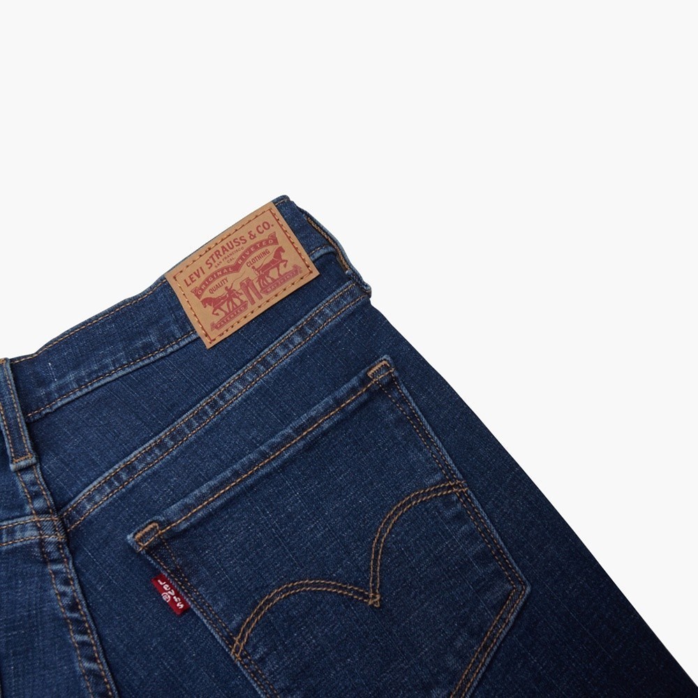 Levis 315中腰縮腹修身靴型牛仔長褲 / 精工中藍染水洗 / 彈性布料 女款 19632-0103 熱賣單品 | 蝦皮購物