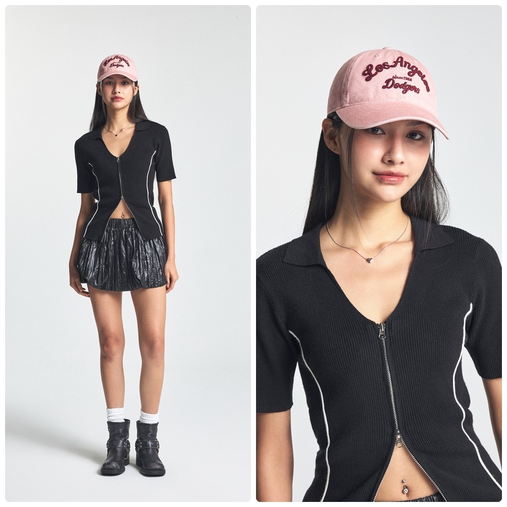 MLB 牛仔丹寧可調式軟頂棒球帽 Varsity 洋基/道奇/紅襪隊 (3ACPDS14N-四款任選)【官方旗艦店】 | 蝦皮購物