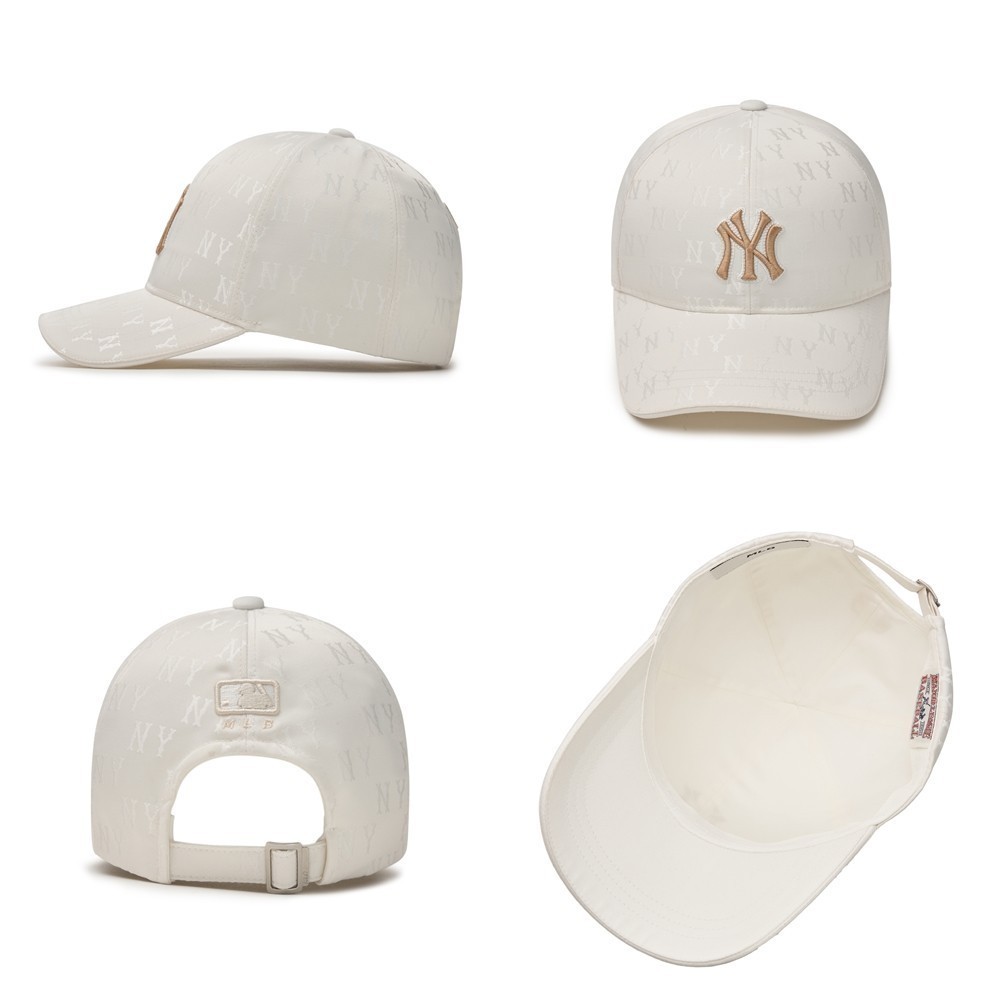 MLB 可調式硬頂涼感棒球帽 MONOGRAM系列 紐約洋基隊 (3ACPM014N-三款任選)【官方旗艦店】 | 蝦皮購物