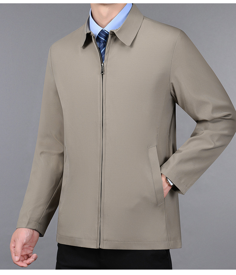 【Rich boy】立領外套 商務外套 夾剋外套 男士外套 防風外套 素色外套 防水夾剋 立挺夾剋 鞦天外套 | 蝦皮購物