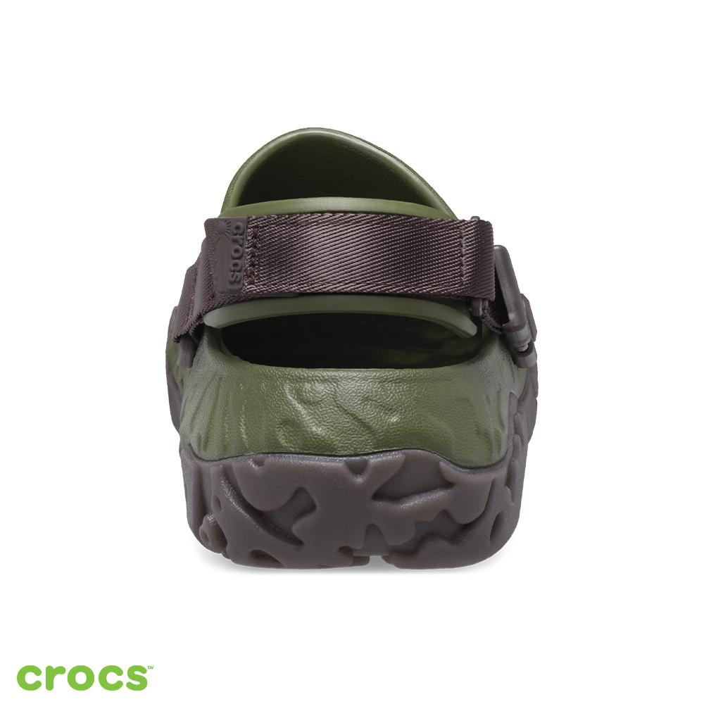 Crocs 卡駱馳 (中性鞋) 經典特林坦克鞋-軍綠色/鐵灰色-208391-32C | 蝦皮購物