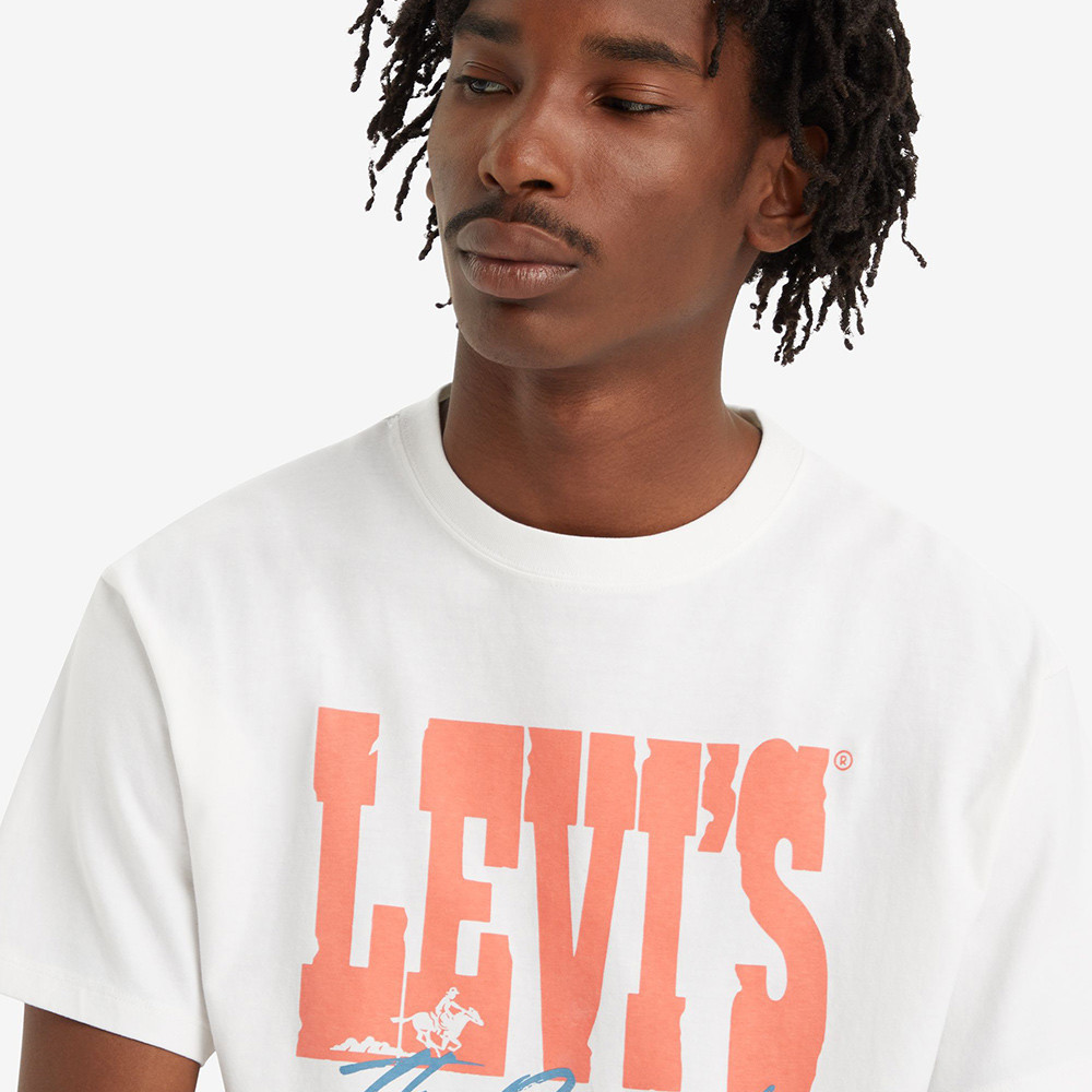 Levis 短袖T恤 / 復古字體式塗鴉 / 寬鬆復古版型 男款 87373-0105 熱賣單品 | 蝦皮購物