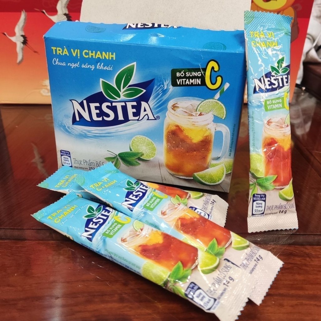 💯-越南 tra lipton vi chanh 一盒 mau xanh nestea💯 | 蝦皮購物